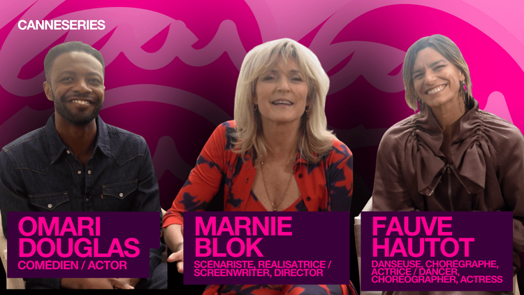 Marnie Blok, Omari Douglas and Fauve Hautot, Short Form Competition Jury